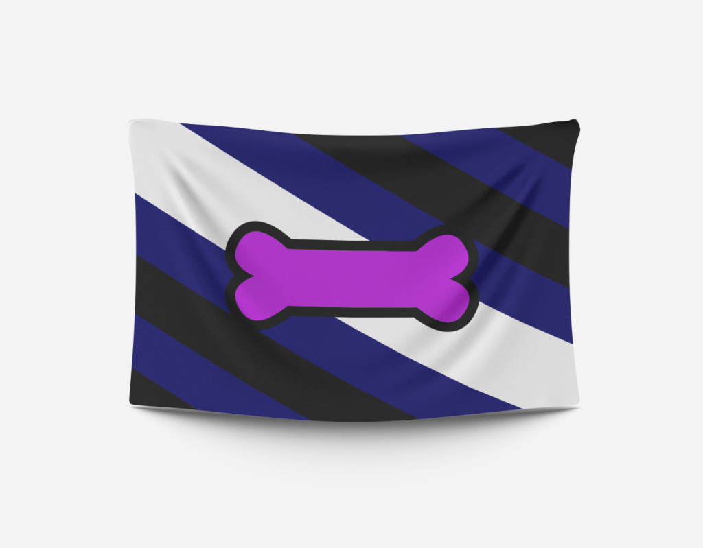 Pup Rainbow Pride Flag - Tailspace